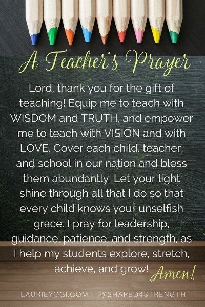 Prayer for Educators and Students: A Guide for Spiritual Support and Growth