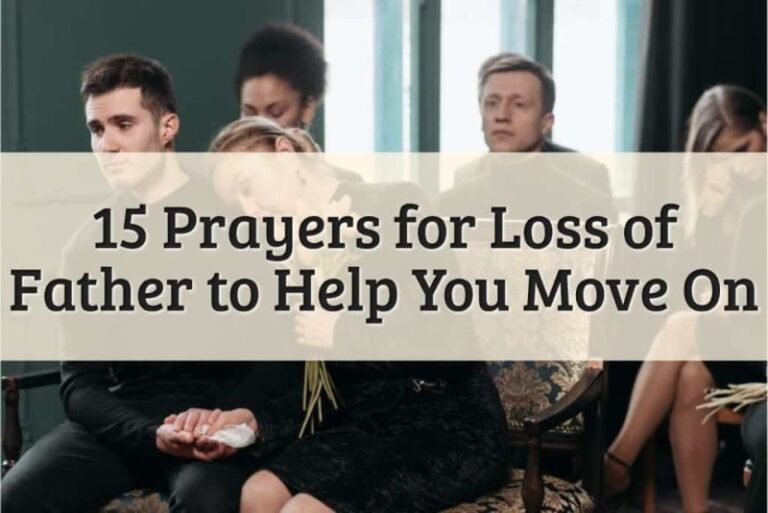 Prayers for the Loss of a Father: Finding Solace in Grief