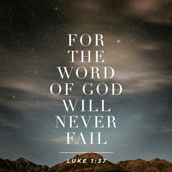 God Never Fails: Bible Verse and Meaning