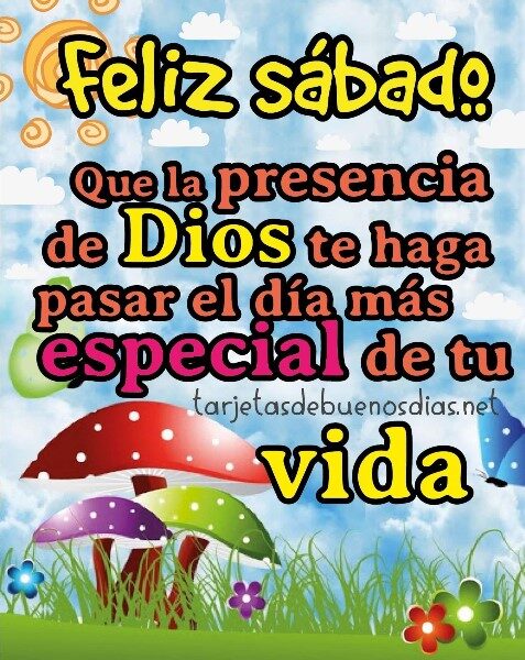 ¡Feliz Sábado! Un día para la paz, el descanso y la gratitud