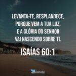 Isaías 60:1 - El amanecer de la gloria de Dios sobre Sion