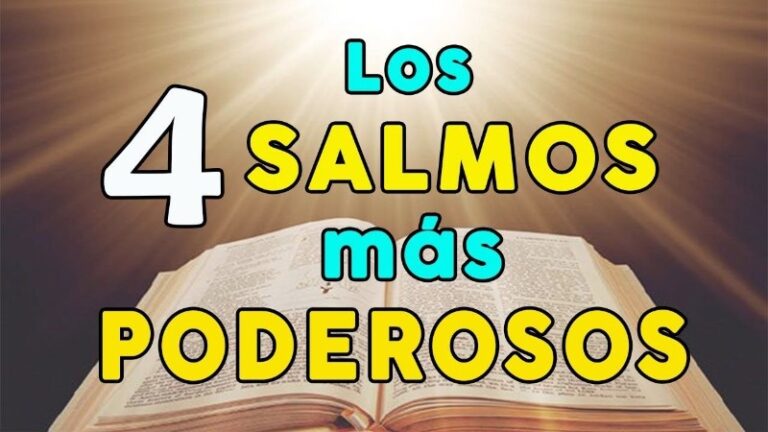 Los 4 Salmos Más Poderosos Para La Fortaleza Interior