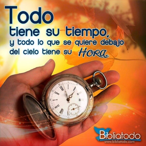 Imagenes: Todo Tiene Su Tiempo