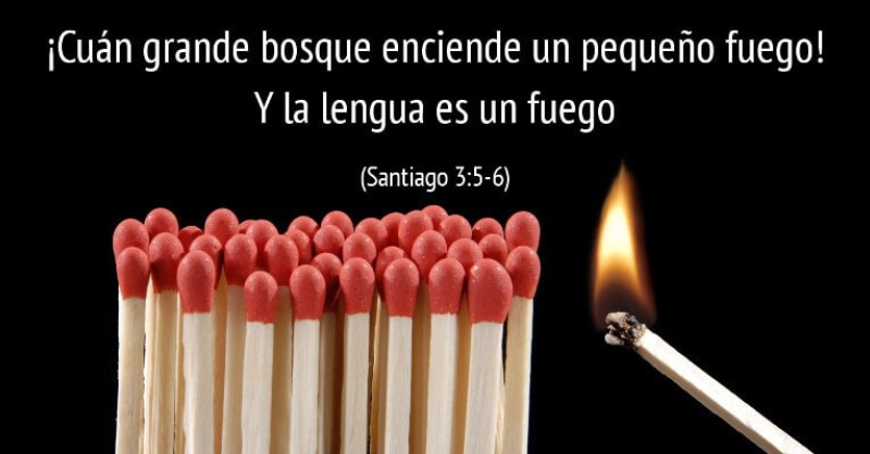 La Lengua: Un Fuego, Un Mundo de Maldad