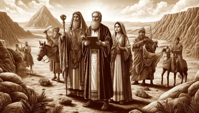 Descubre quiénes son los personajes principales del libro de Números ...